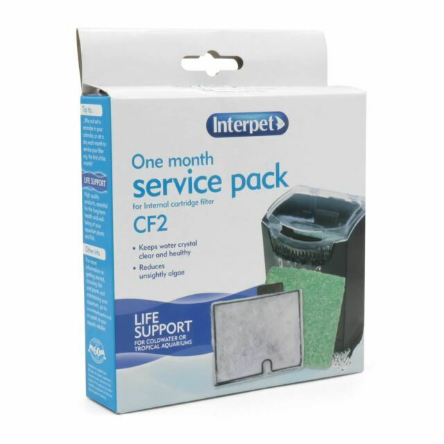 Interpet Cf2 Cartridge Filter 1 Month Service Kit for sale online | eBay