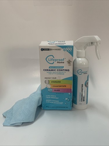 Lifeproof Ceramic Coating Spray Kit-Shine,Seal & Protect Kitchen & Bath ...