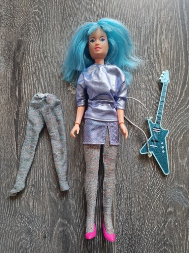 Vintage Jem and The Holograms 1985 Aja Doll with Accessories | eBay