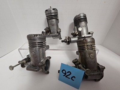(4) Vintage Fox 35 Control Line Stunt Engines - For Repair, Restore Ref ...