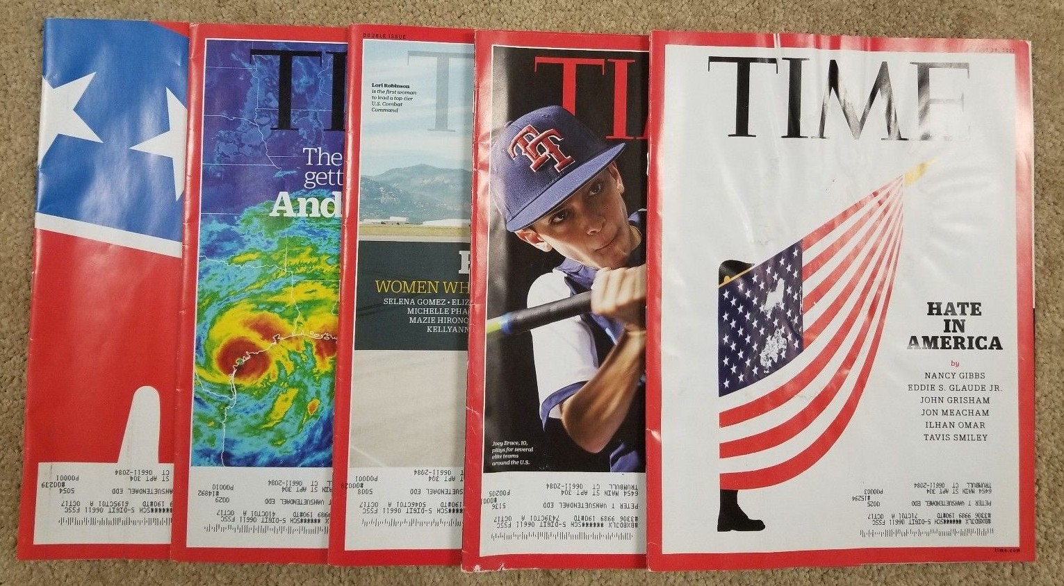 Time Magazine 2018 Back Issues Lot of 15(FC25-1) | eBay