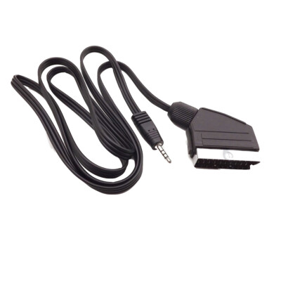 Scart 21 Pin Male to 3.5mm Male Stereo TV HD Multiple Shieldings Audio ...