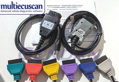 MultiECUScan Hardware & Software Diagnostic Bundle for Fiat, Alfa Romeo ...
