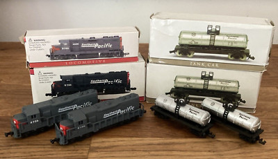 LOT of 4 Southern Pacific High Speed Products Model Trains with Boxes ...