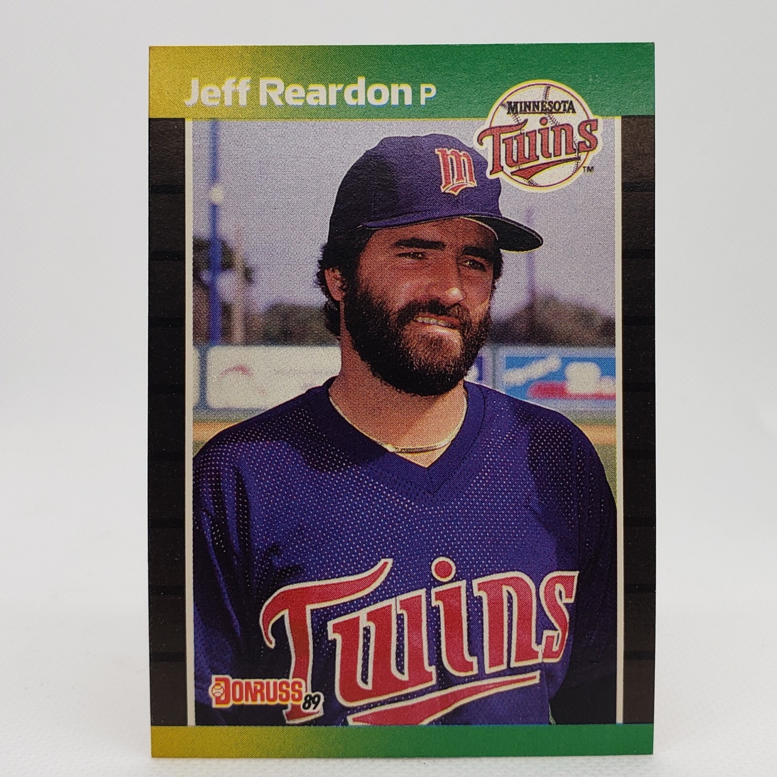 1989 Donruss #155 JEFF REARDON Minnesota Twins Baseball Card | eBay