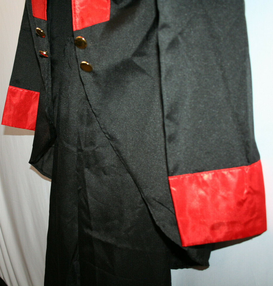 Black & Red Tail Coat victorian circus showman steampunk ring master ...