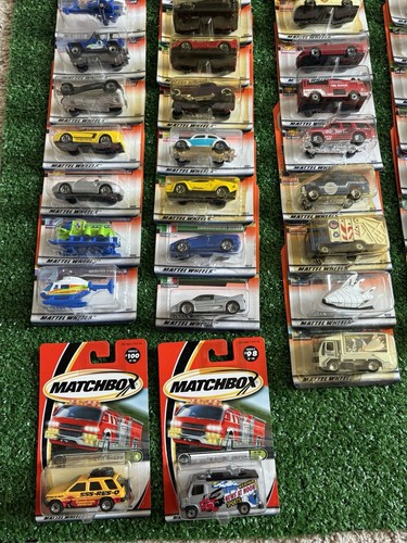 Matchbox Lot of 99 2000 Matchbox Cars New In Box! Limited Edition Rare ...