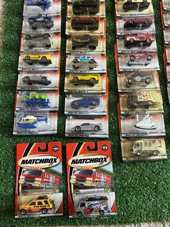 Matchbox Lot of 99 2000 Matchbox Cars New In Box! Limited Edition Rare ...