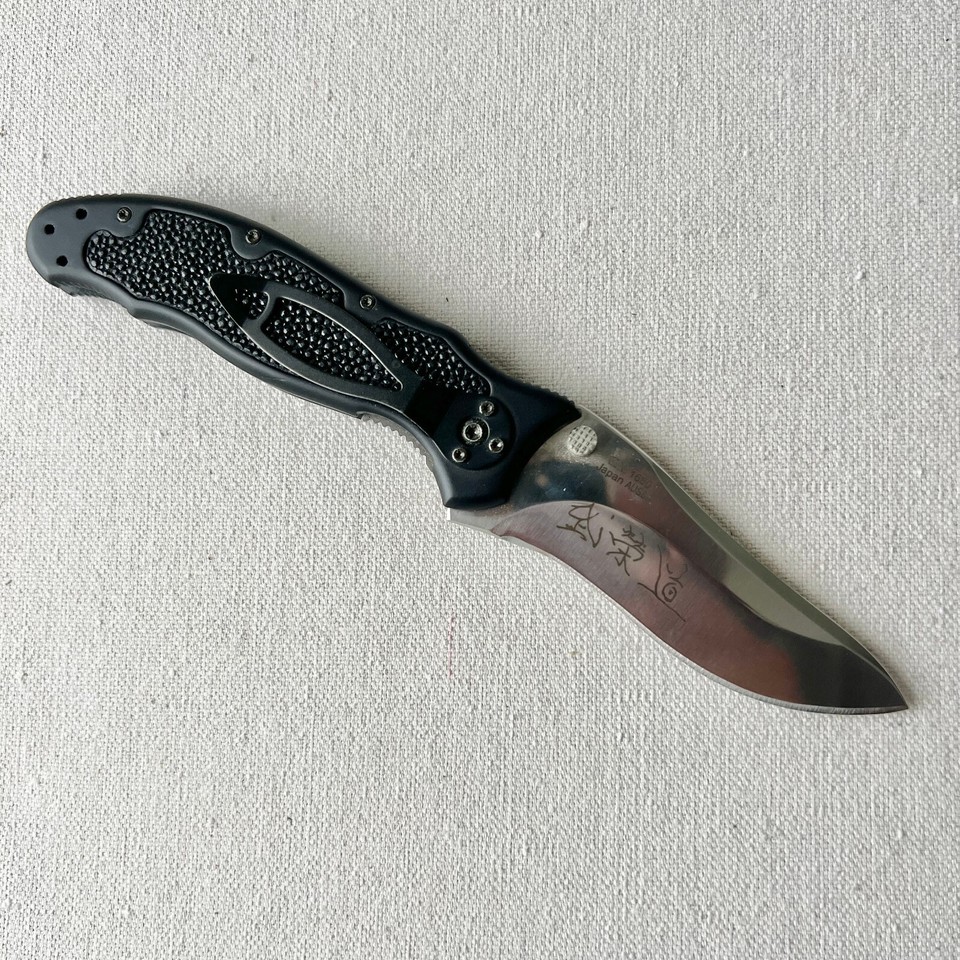 Kershaw Ken Onion 1680 Steven Seagal w/Ray Skin Inlay Knife Japan | eBay