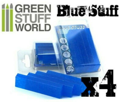 Green Stuff World Blue Stuff Instant Mold - 4 Bars - Scenery Dioramas ...