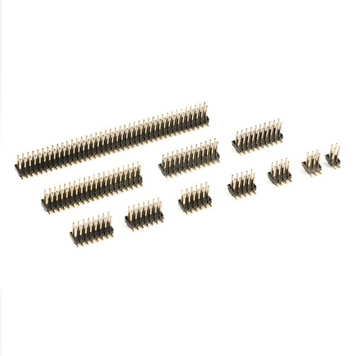1.27mm Pitch 2x2 - 2x50 Pin Header Male SMD/SMT Double Row PCB ...