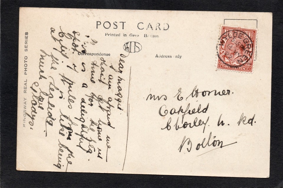 Postcard Sutton Coldfield nr Birmingham the Parade posted 1922 RP WHS Kingsway | eBay