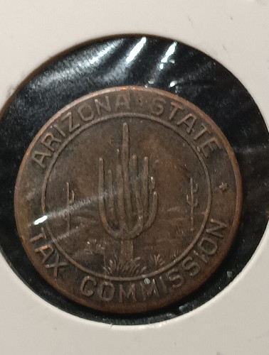 🌵Vintage Arizona State Tax Commission Token T/178 | eBay