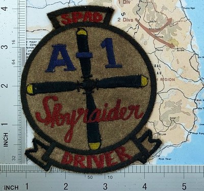patch , US Navy Gulf , A1 spad , sky raider , usn , vietnam , t9-947 | eBay
