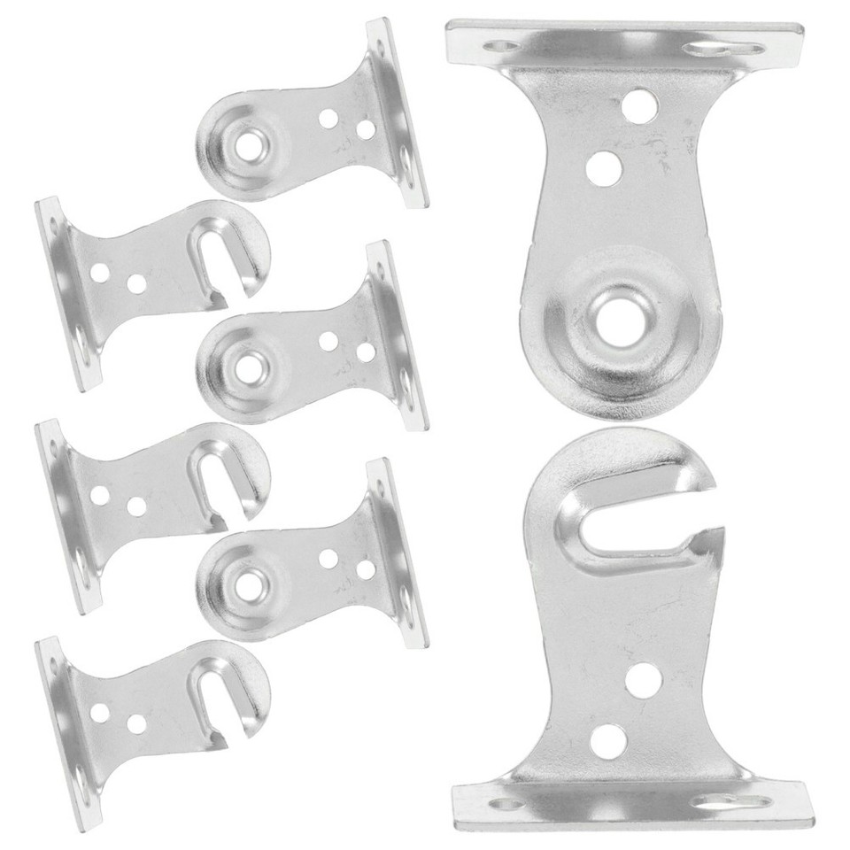 8Pair Roller Window Shade Outside Mount Brackets with Screws - Roller ...