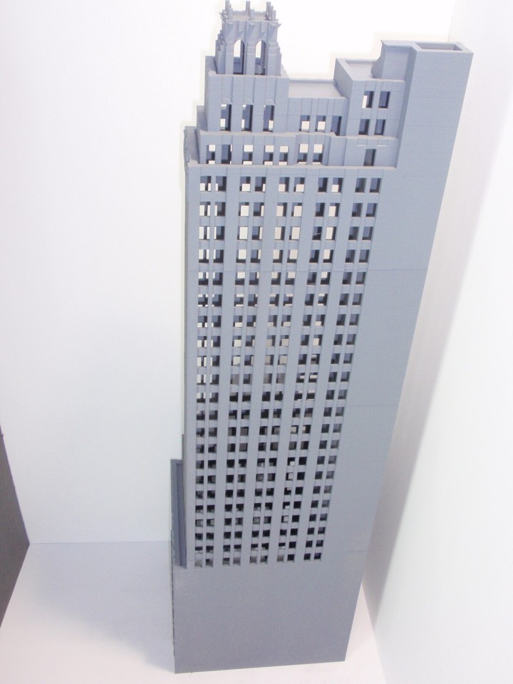 N Scale Skyscraper - Empire Trust Building - 29 Inches Tall | eBay