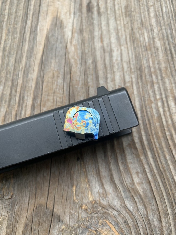 TIMASCUS Titanium Glock Backplate, Slide Plate for Glock 43, 43X And 48 ...