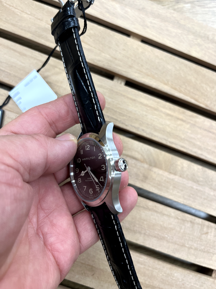 HAMILTON Khaki Field Murph 42mm Automatic Black Dial Men's Watch ...