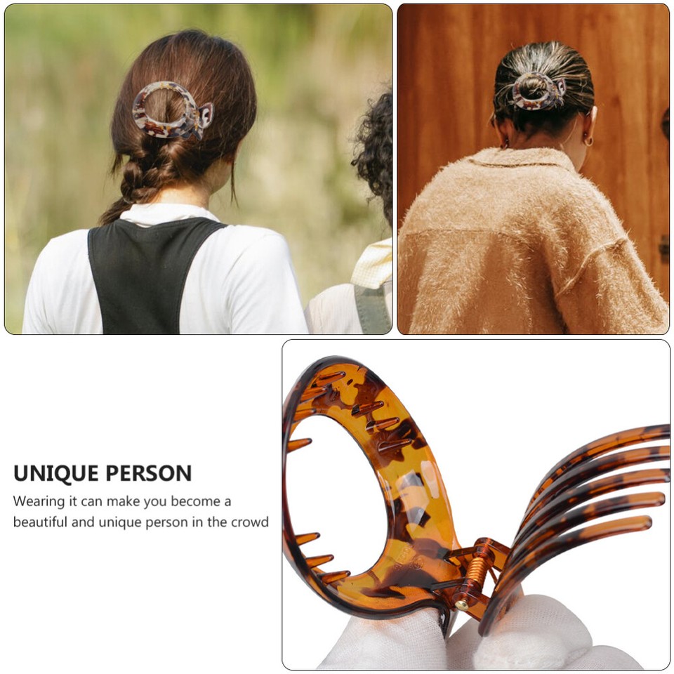 2pcs Hair Clamps Hair Claw Clip Jaw Hair Clips Large Hair Claw | eBay