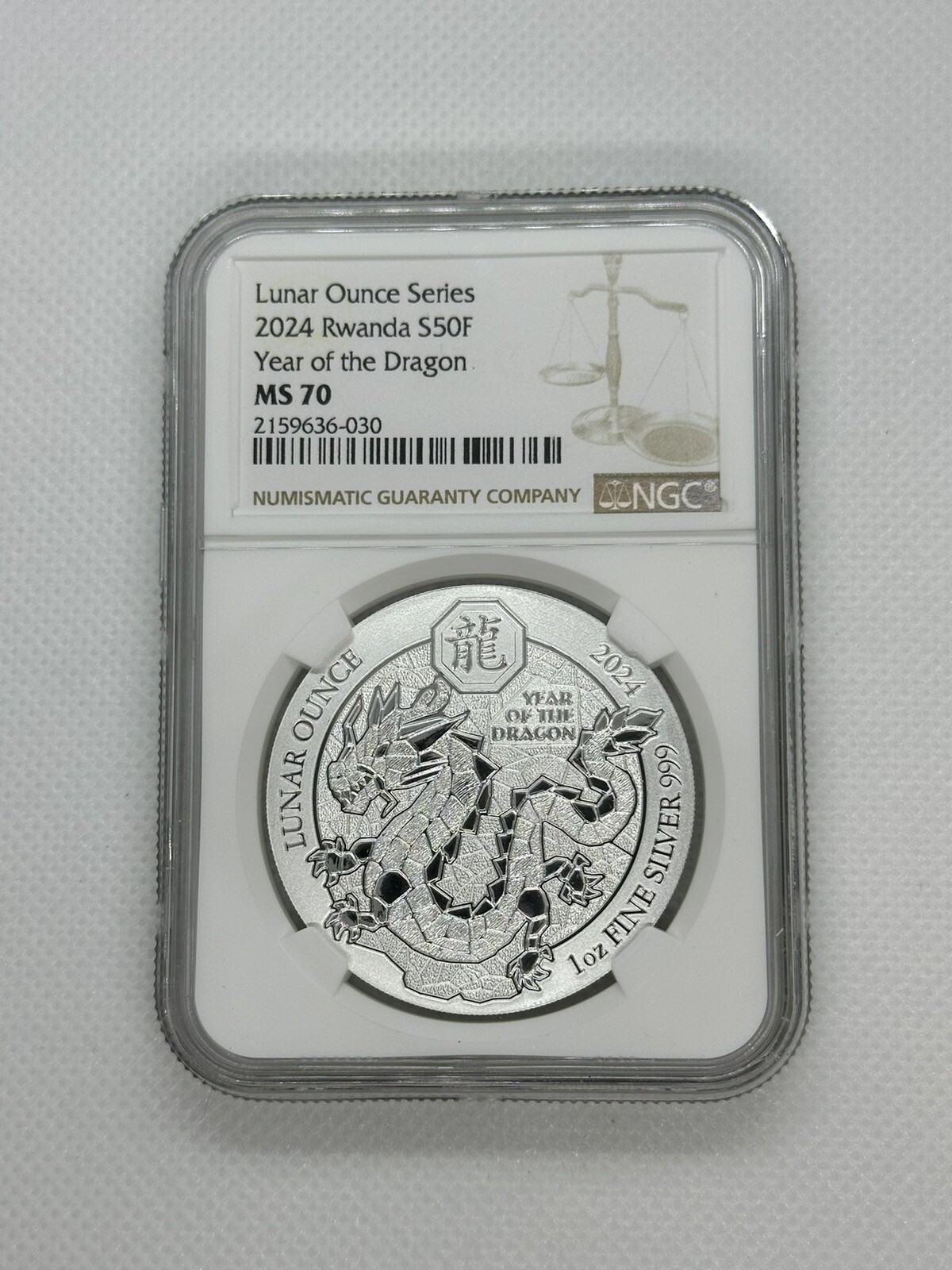 2024 Rwanda Lunar Year of the Dragon NGC MS70. Pop Of Only 10! | eBay