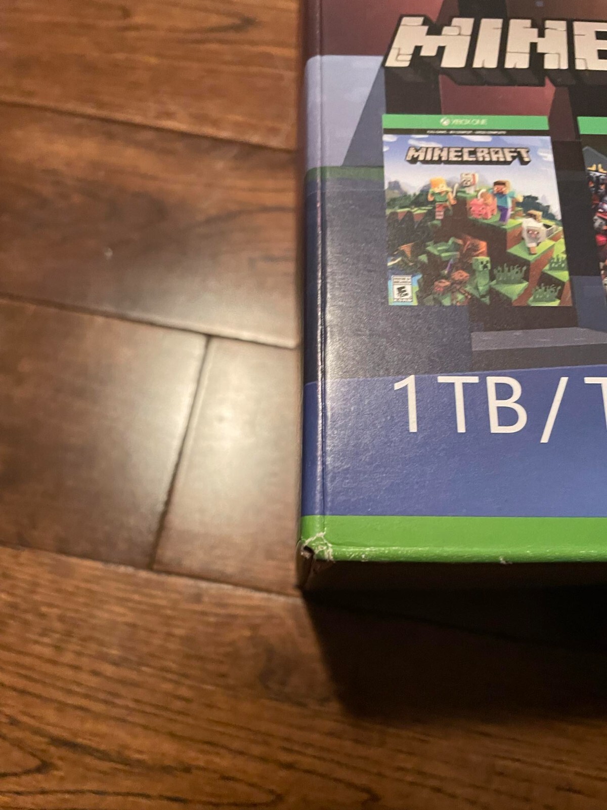 Microsoft Xbox One S Minecraft Limited Edition Bundle 1TB Green & Brown ...