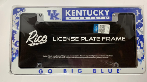 New KENTUCKY WILDCATS-Go Big Blue- LICENSE PLATE FRAME | eBay