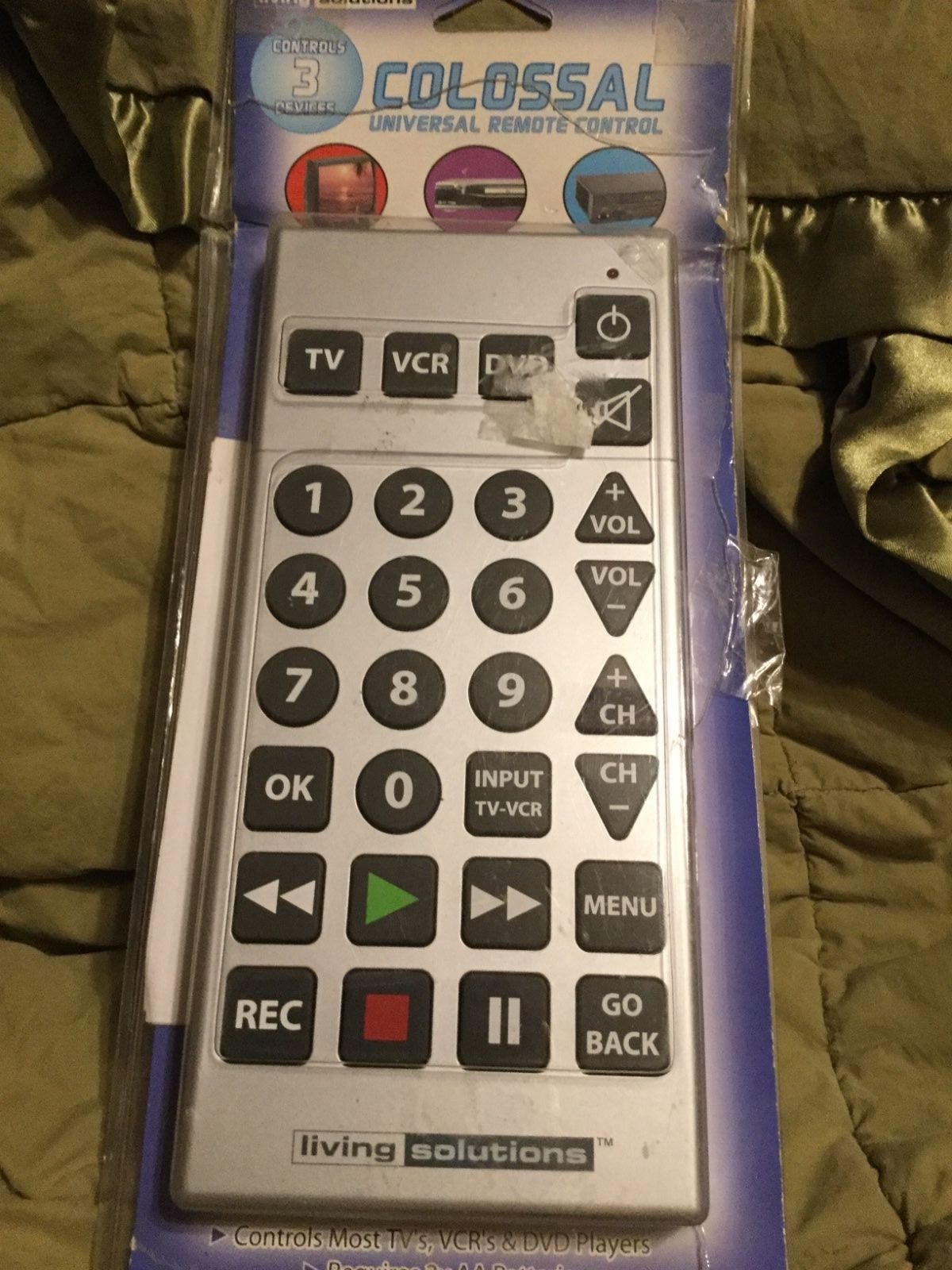 COLOSSAL UNIVERSAL REMOTE CONTROL LIVING SOLUTIONS | eBay