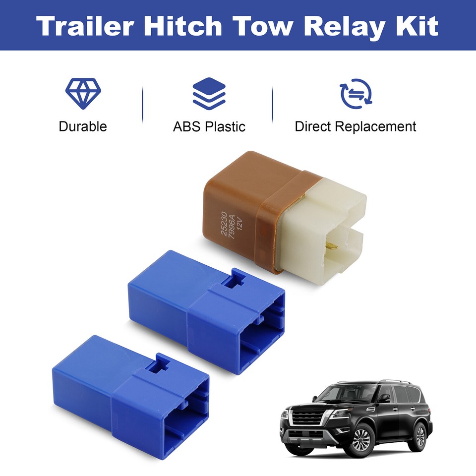 Replacement Trailer Tow Relay Kit For Nissan Armada Titan 5.6L 2005 ...