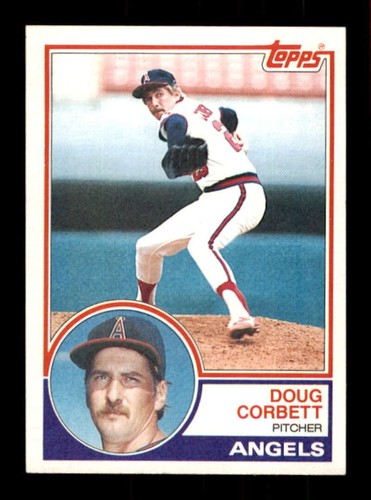 1983 Topps #27 Doug Corbett NM/NM+ Angels 244825 | eBay