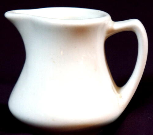 HALL RESTAURANT WARE WHITE CREAMER 2" HIGH | eBay