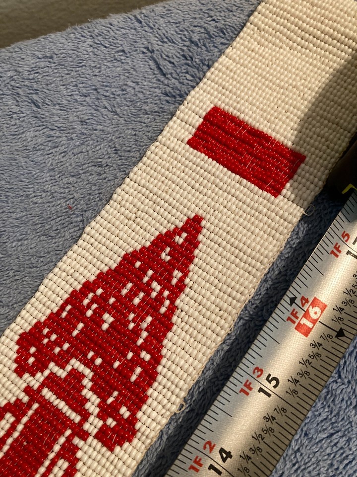 VINTAGE ORDER OF THE ARROW VIGIL SASH BEADED WWW O/A BSA AWARD READ ...