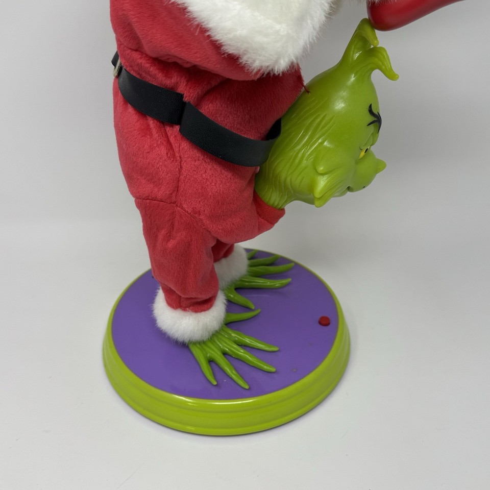 Gemmy Dr Seuss How The Grinch Stole Christmas Hand Stand Dancing Grinch ...