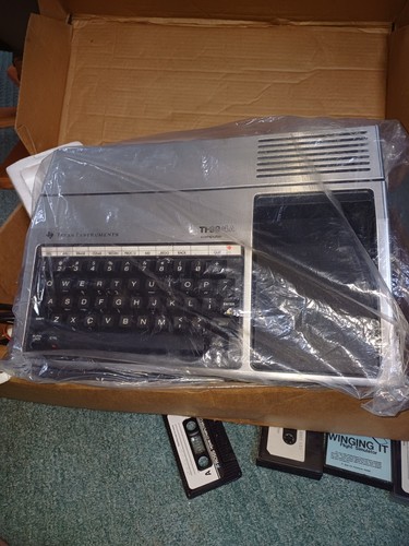 Texas Instruments TI99/4A Home Computor 1980s Vintage vintage classic ...