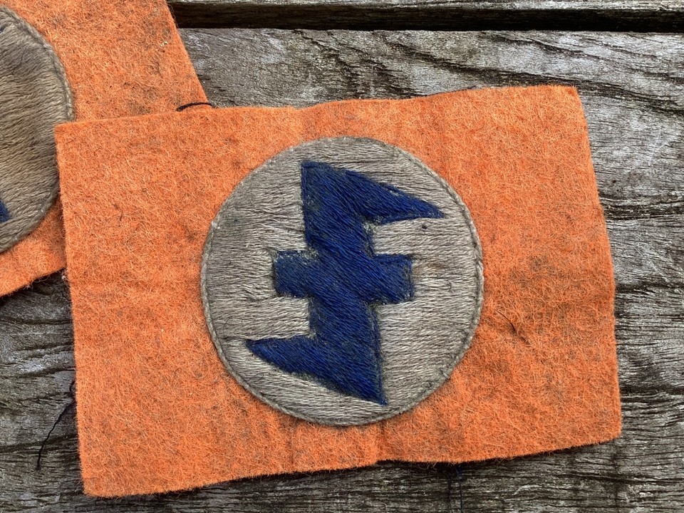 pair of interesting ww2 original hook patches | eBay