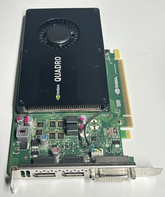 PNY/HP NVIDIA Quadro K2200 4GB GDDR5 2x DisplayPort DVI Graphics Card ...