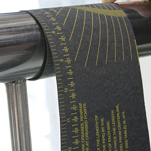 Pipe Wrap Around Black Pipe Measuring Tool Flex Angle Measuring And ...