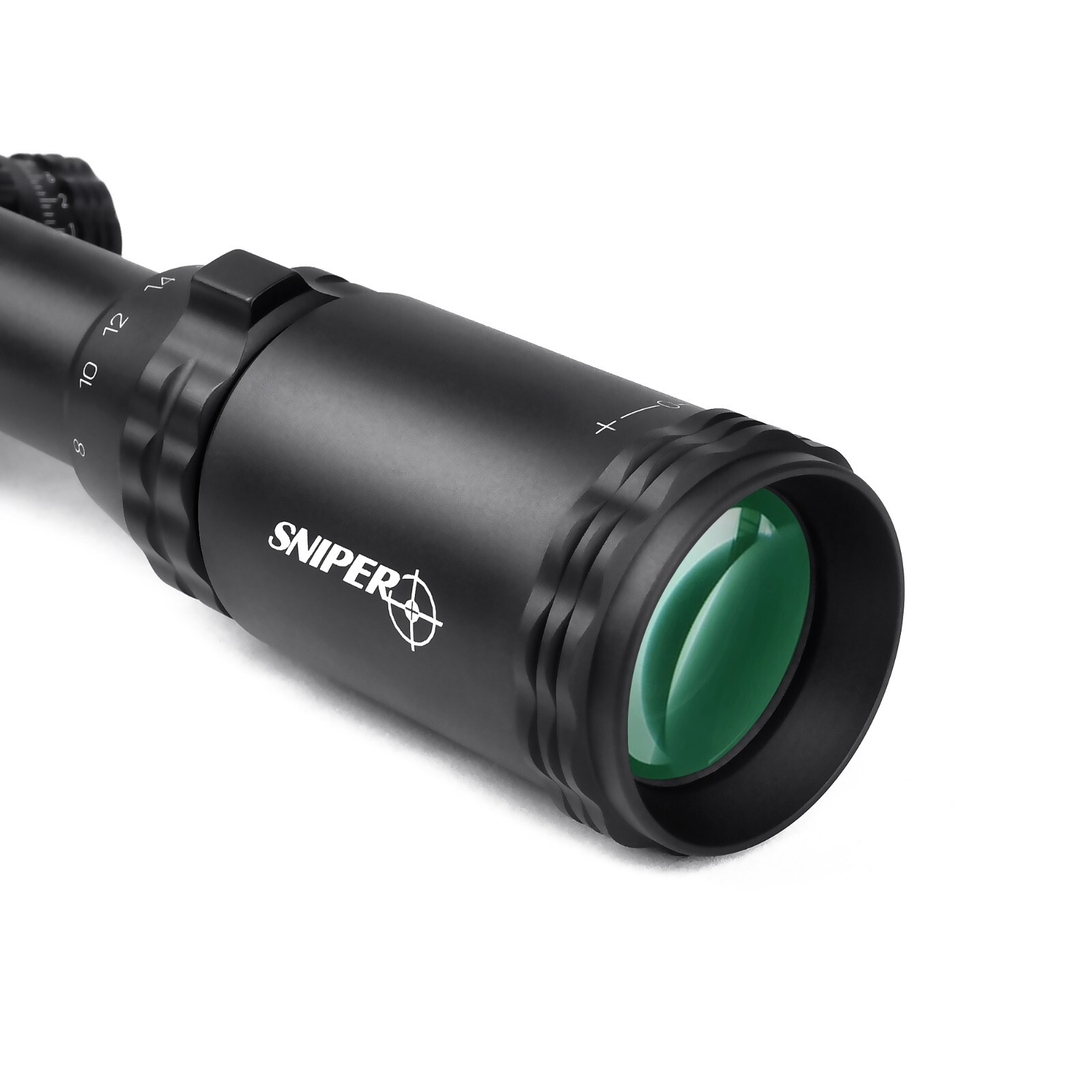 Sniper 6-24x50 AOL Long Range Rifle Scope RGB-Illuminated W/ Zero W/E ...