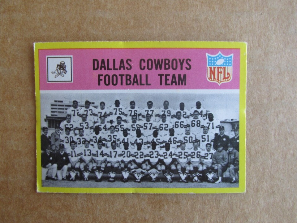 1967 PHILADELPHIA FOOTBALL CARD SINGLES COMPLETE YOUR SET U-PICK ...