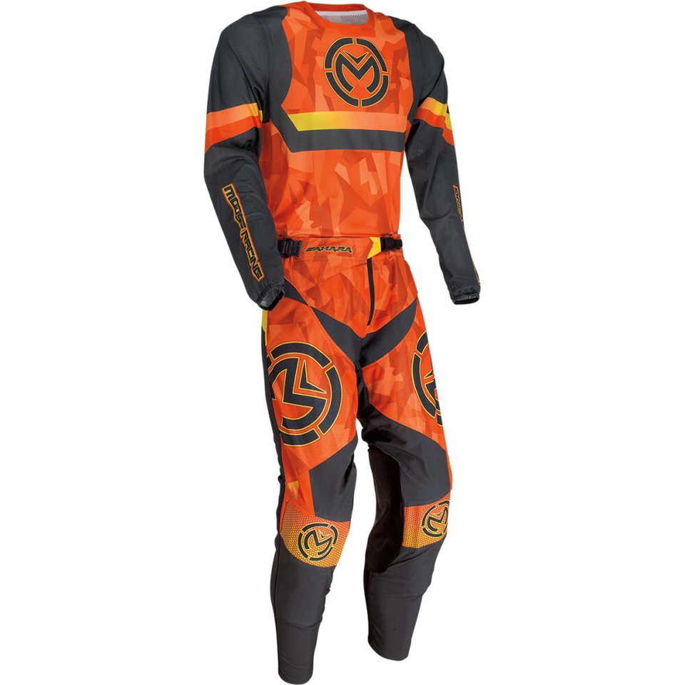 Moose Racing Sahara Pants - Orange/Black | Waist Size 32 | eBay