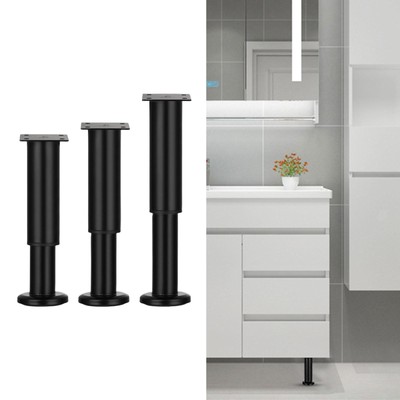 Bed Frame Fixed Support Feet, Metal Adjustable Leg for Table, Metal Bed ...