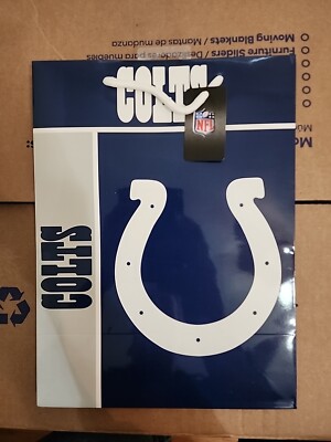 NFL Gift Bag 13" x 9.5" X 5.5" - Indianapolis Colts | eBay