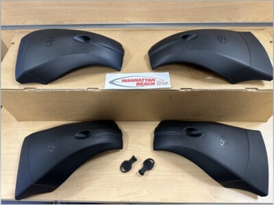 16-22 PRIUS ROOF RACK CROSS BAR END COVERS W/KEY GENUINE TOYOTA PW301 ...