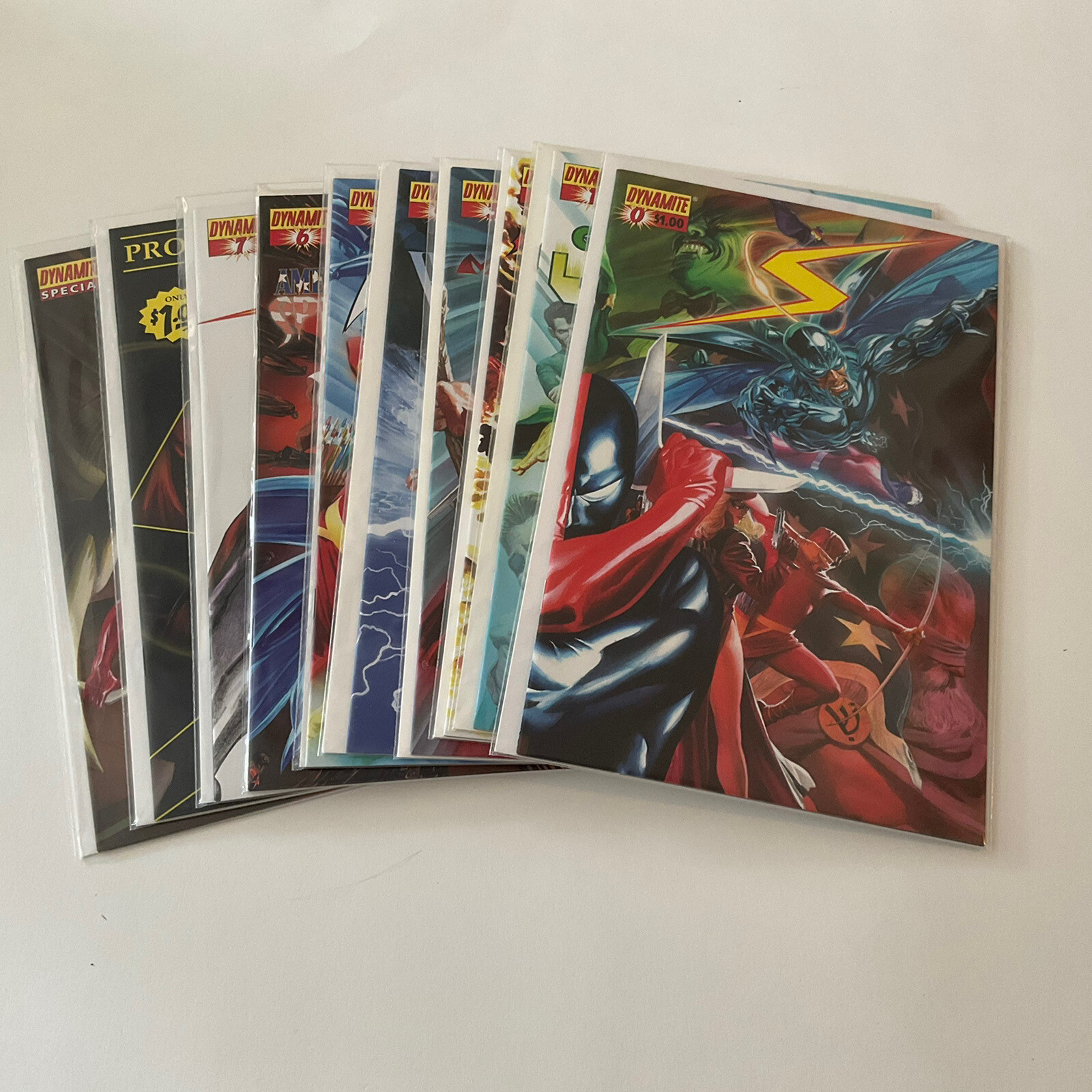 Project Superpowers 0 1 2 3 4 5 6 7 Plus Chapter 2 Prelude Special Lot Dynamite | eBay