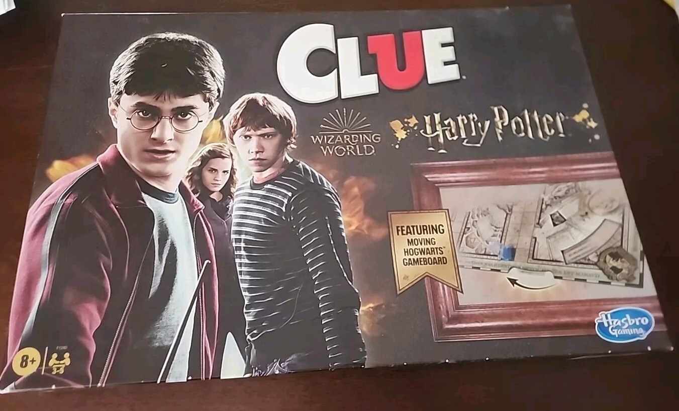 Harry Potter CLUE Wizarding World Harry Potter Edition Mystery Board ...