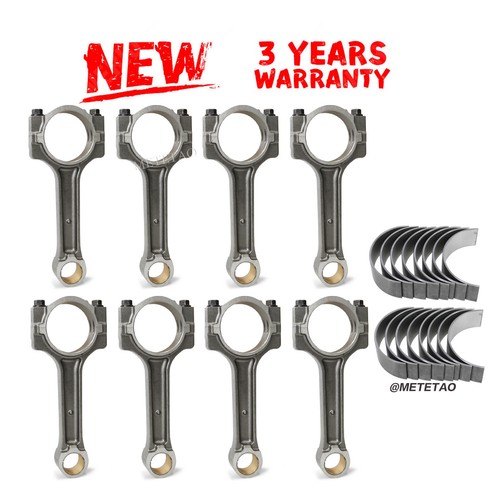 8PCS For GM 5.3L 6.0L LS2 LS3 Gen IV Floating Pin Connecting Rod ...
