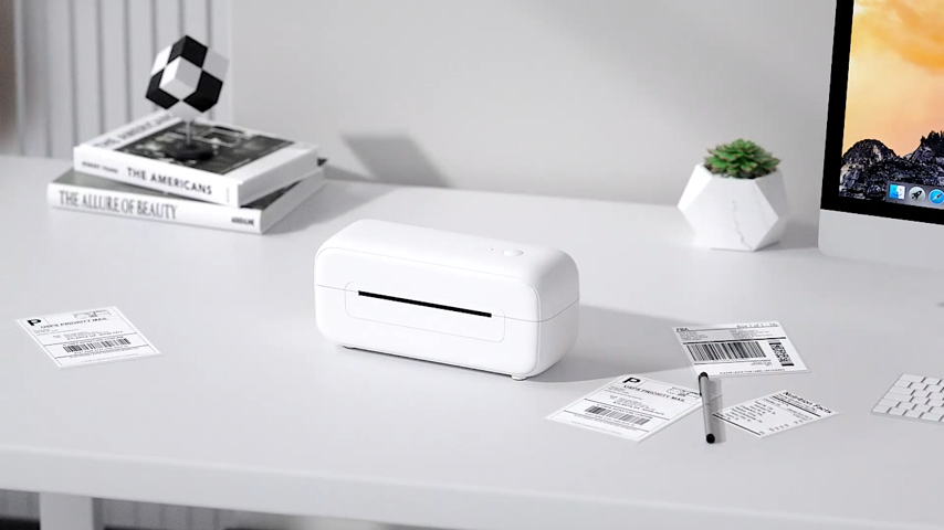 4x6 Thermal Desktop Shipping Label Printer for Small Business Packages ...