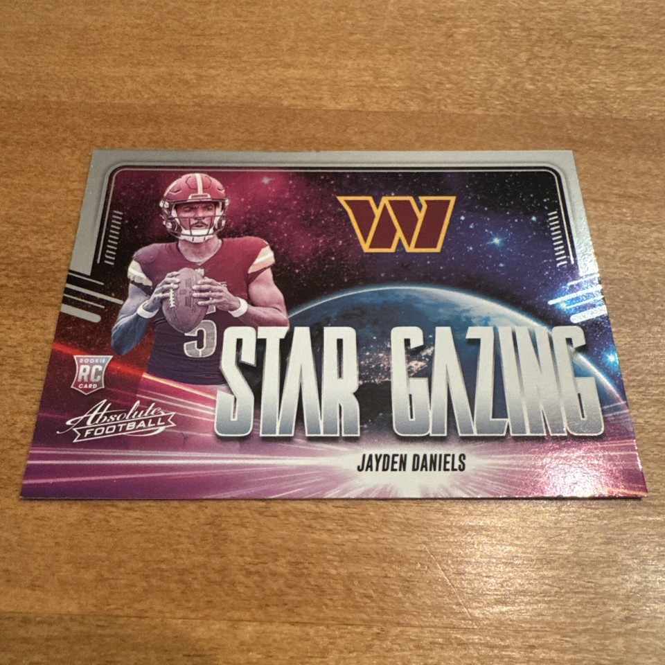 2024 Panini Absolute Jayden Daniels Star Gazing Commanders Rookie | eBay