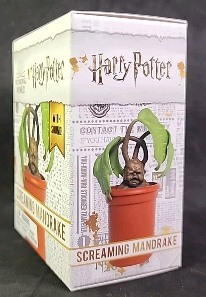 Harry Potter Wizarding World 3" SCREAMING MANDRAKE Figure w/ Sound | eBay
