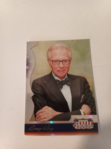 Larry King 2 card lot | eBay