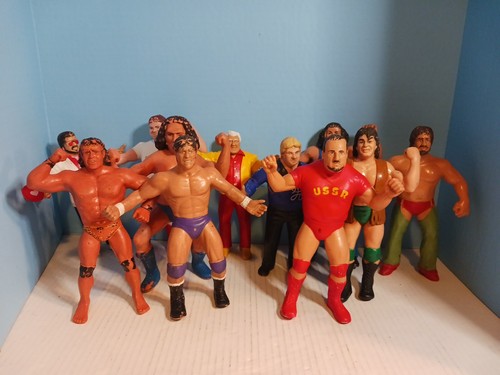 Lot Of 11 1984-1986 WWF LJN Titan Sports 8" Vintage Wrestling Action ...